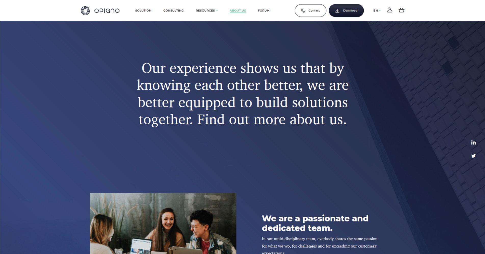 Learning Management System | About | Opigno LMS